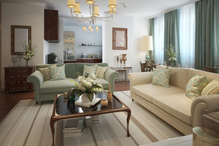 Canapea în mijlocul living-ului - ghidul unei amenajări luxoase, cu ...